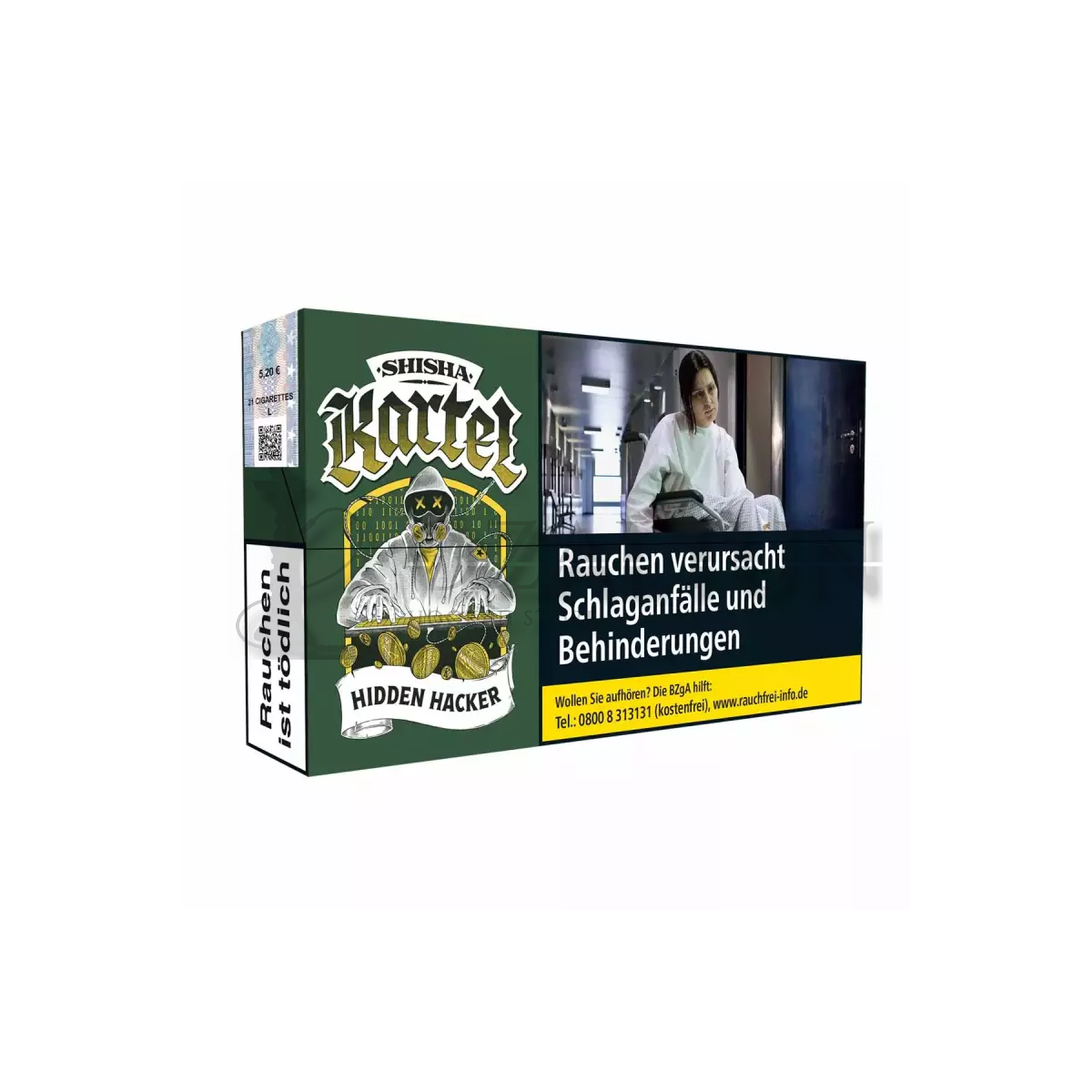 Shisha Kartel Tabak - Hidden Hacker (20g)