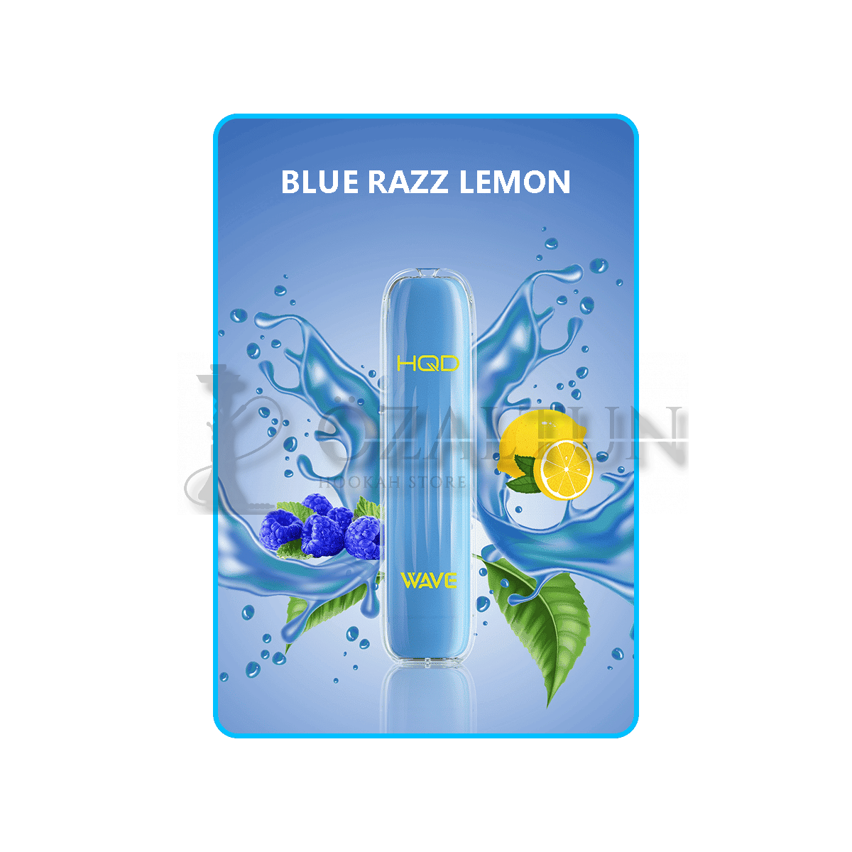 HQD WAVE - Einweg E-Shisha - Blue Razz Lemon