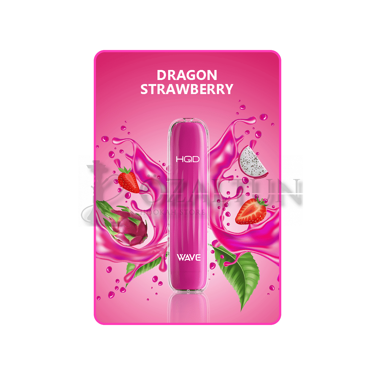 HQD WAVE - Einweg E-Shisha - Dragon Strawberry